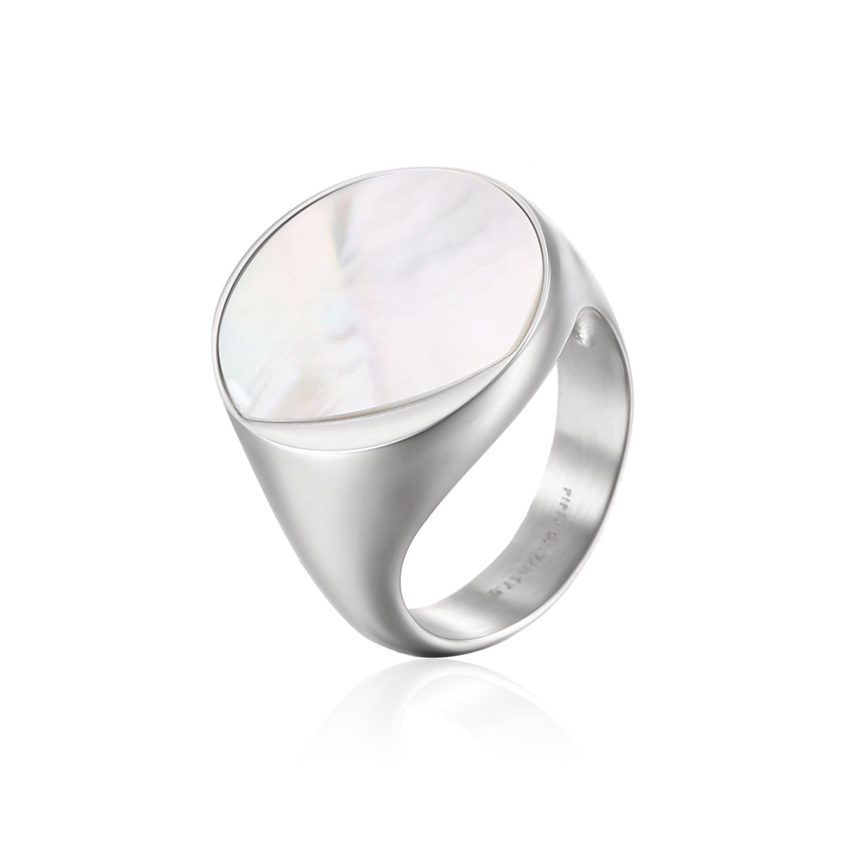 MOP Stainless steel Ring – SUNKING JEWELLERY
